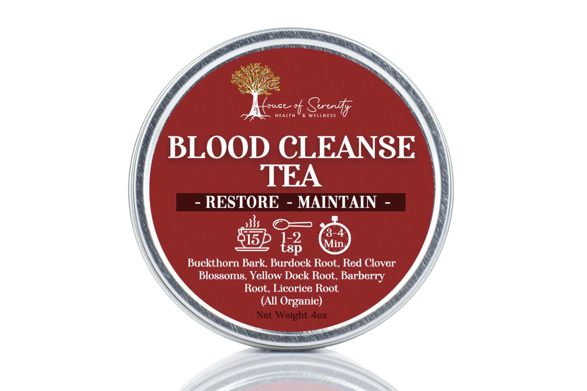Blood Cleanse Tea | House Of Serenity Health & Wellness